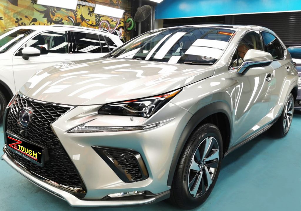 This Hunky Lexus NX300 for Titanium Paint Protection Coating