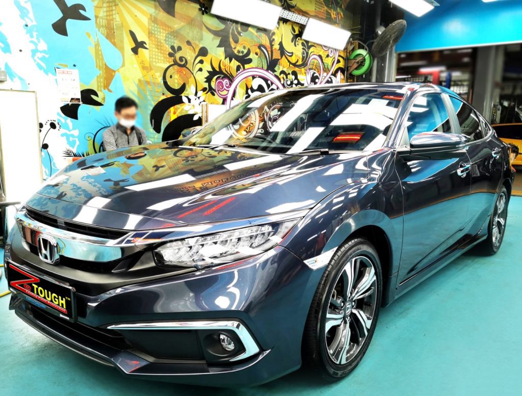 A Regal Treatment of Ceramic Paint Protection Coating for Honda Civic