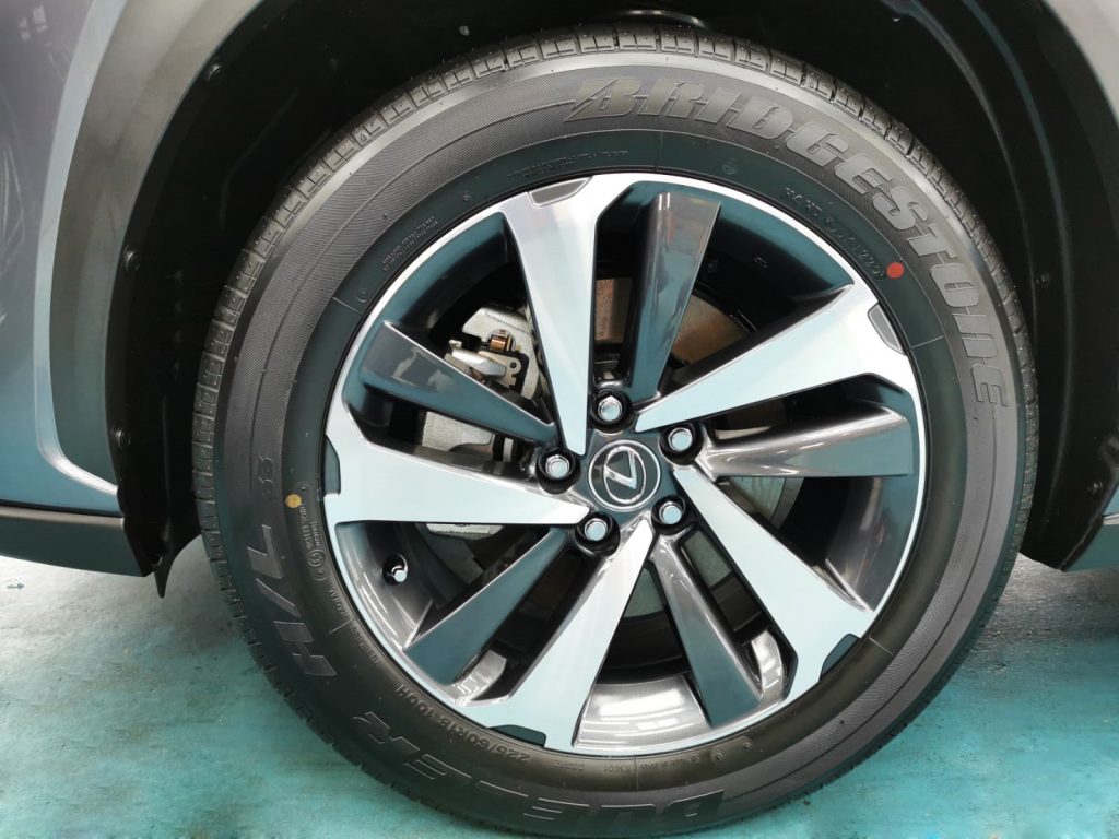 This muscular Lexus NX300 got a special treatment of Titanium Paint ...