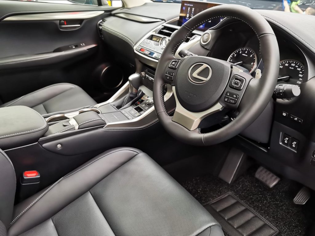This muscular Lexus NX300 got a special treatment of Titanium Paint ...