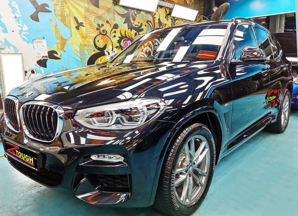 A Gorgeous BMW X3 underwent for Titanium Paint Protection Coating!