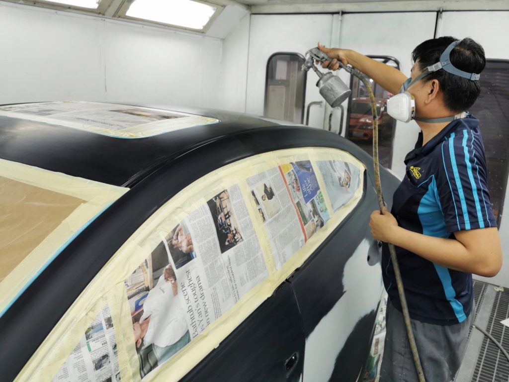 Day 6 Following up on the Full Car Spray Painting for Mazda 3!