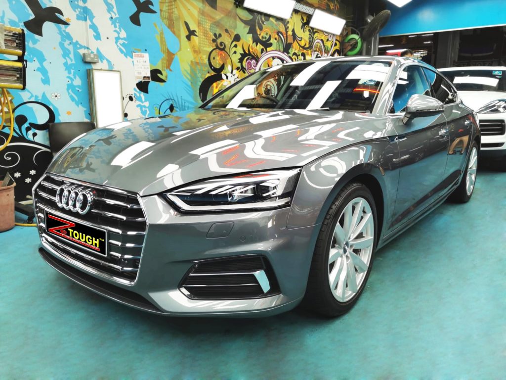 This Audi A5 with our ultimate and toughest Titanium Paint Protection ...