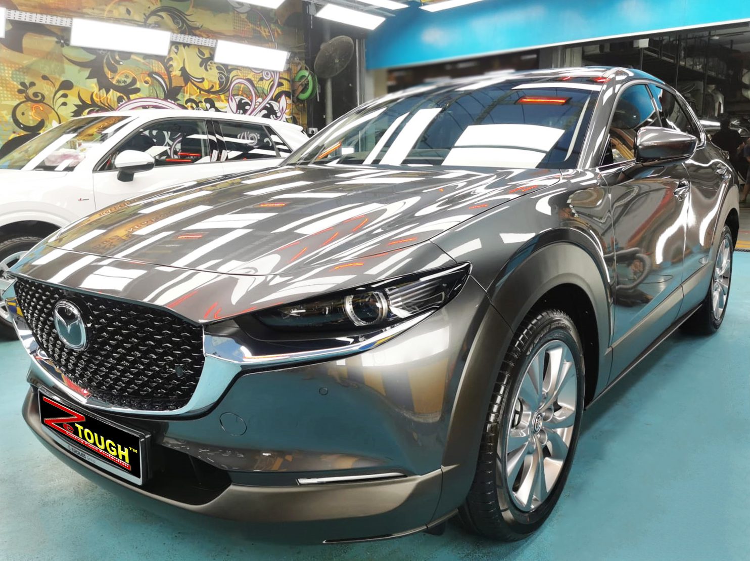 This Mazda CX-30 Now Looking Fresh and Super Glossy with Ceramic Paint ...