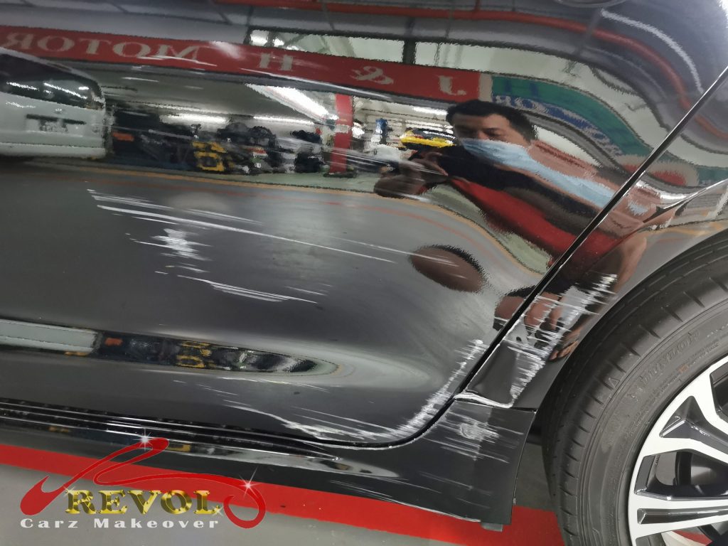 Restoration of Scratches and Dents Done by our Master Spray Painting ...