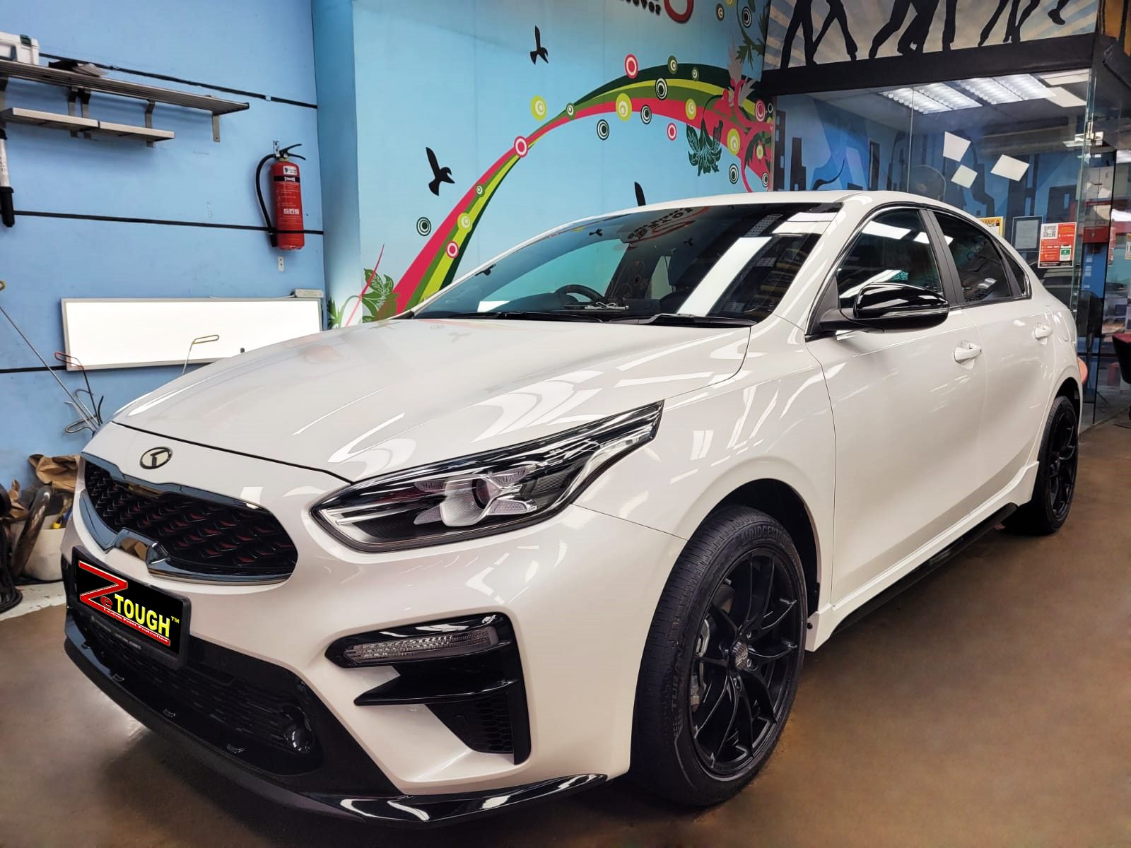 Ultimate Ceramic Paint Protection Coating with this sophisticated Kia ...