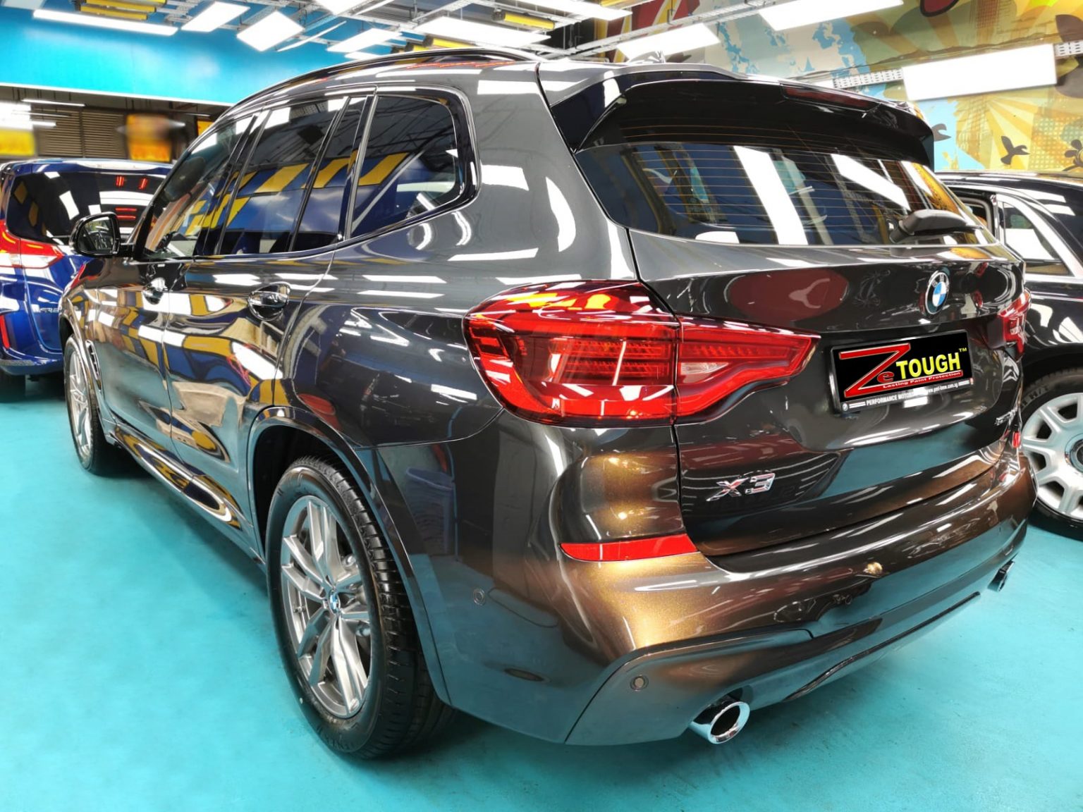 A Premium Ceramic Paint Protection Coating Treatment for this Hunky BMW X3!