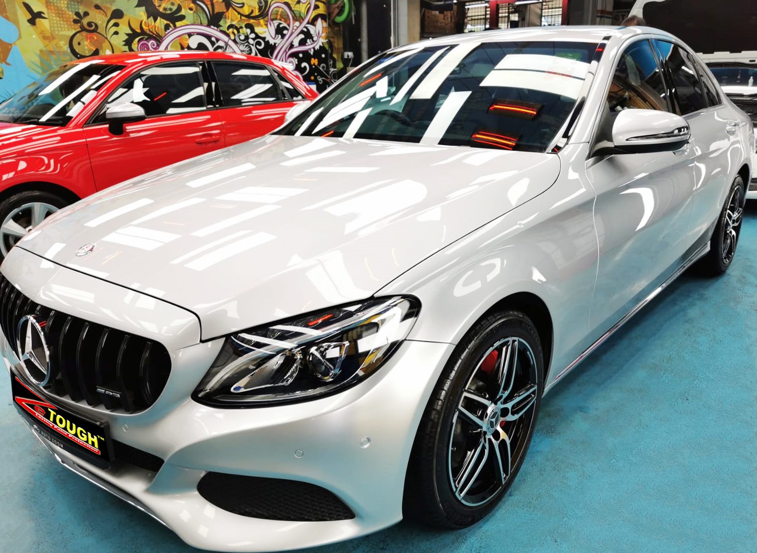 A Lovely Mercedes Benz C180 Sent In For A Good Makeover With Ceramic ...