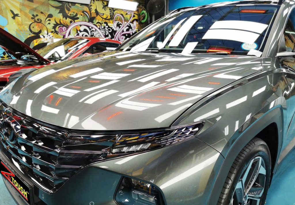 This Hyundai NX4E Tucson Now Looking Fresh And New With Ceramic Paint ...