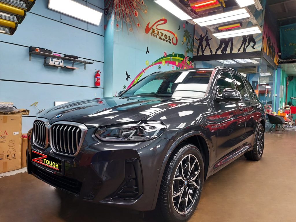 Astonishing look of this BMW X3 after getting protection