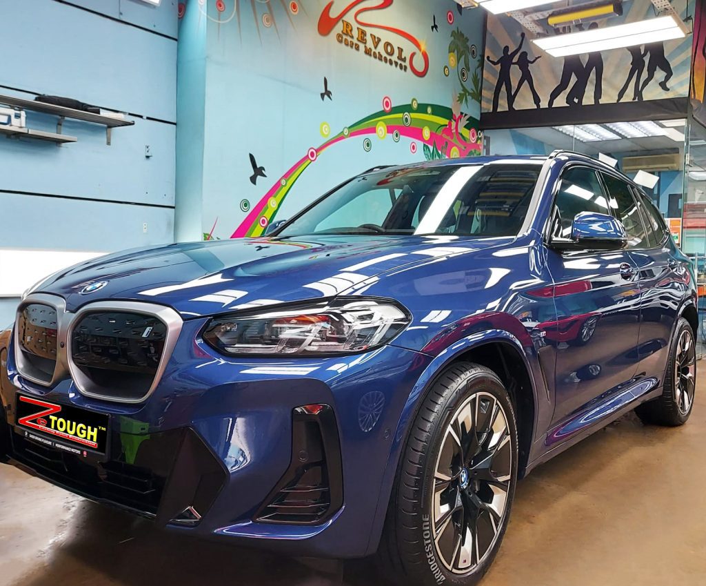 This BMW IX3 Sent In For A Ceramic Paint Protection Coating!