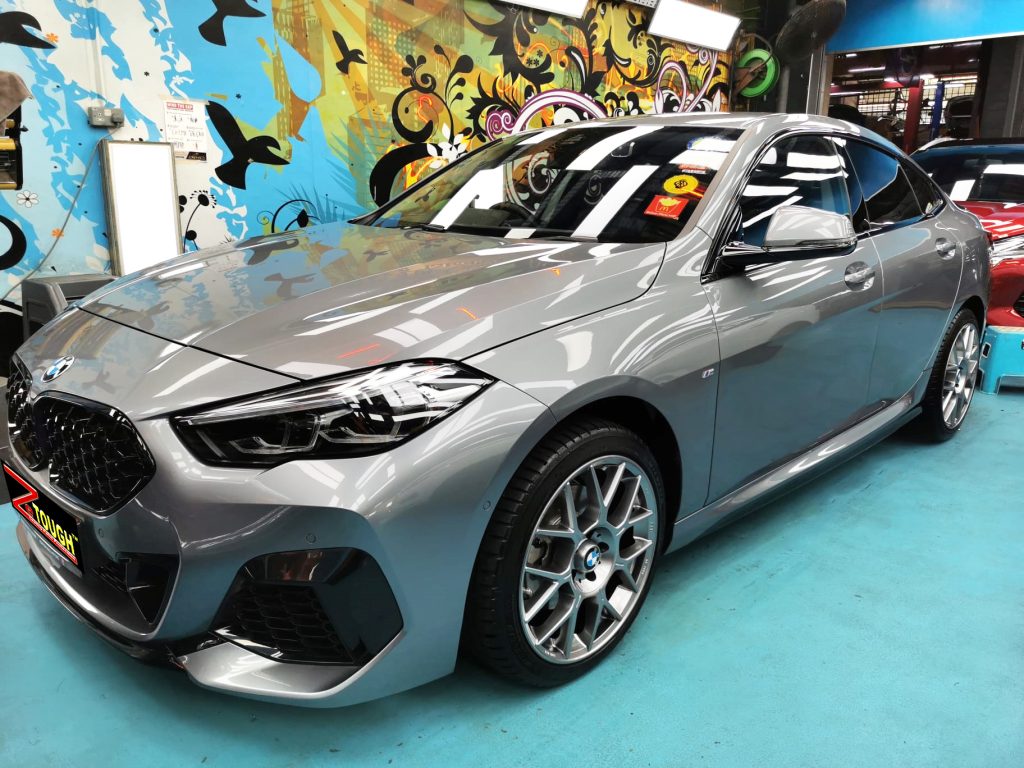 BMW 2 series with exceptional glossy finish coated with Titanium Paint ...