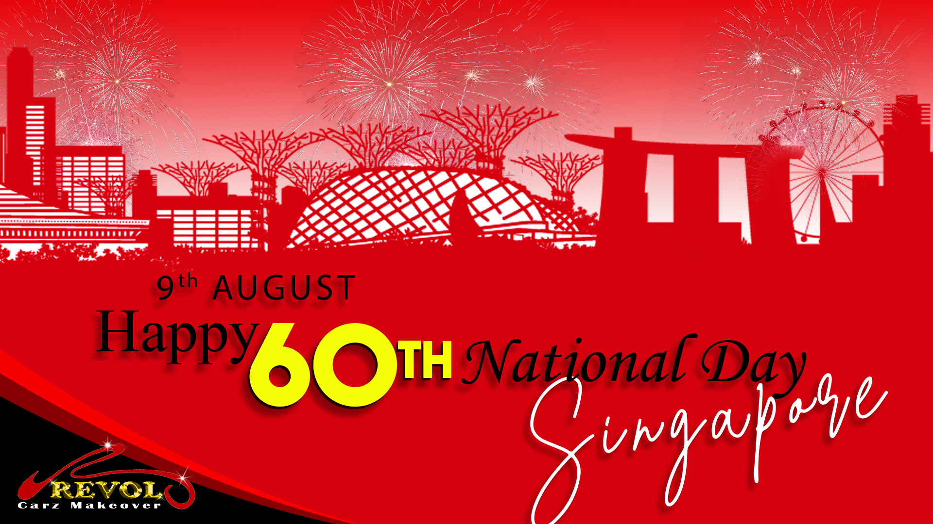 Happy 60th National Day, Singapore!